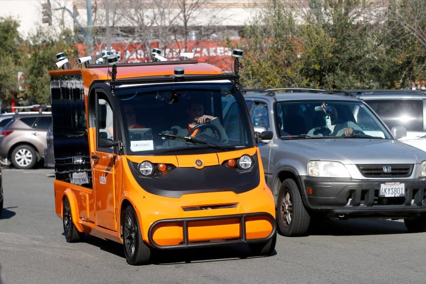 It Begins: First-Ever Self-Driving Delivery Truck Seen On Public Roads