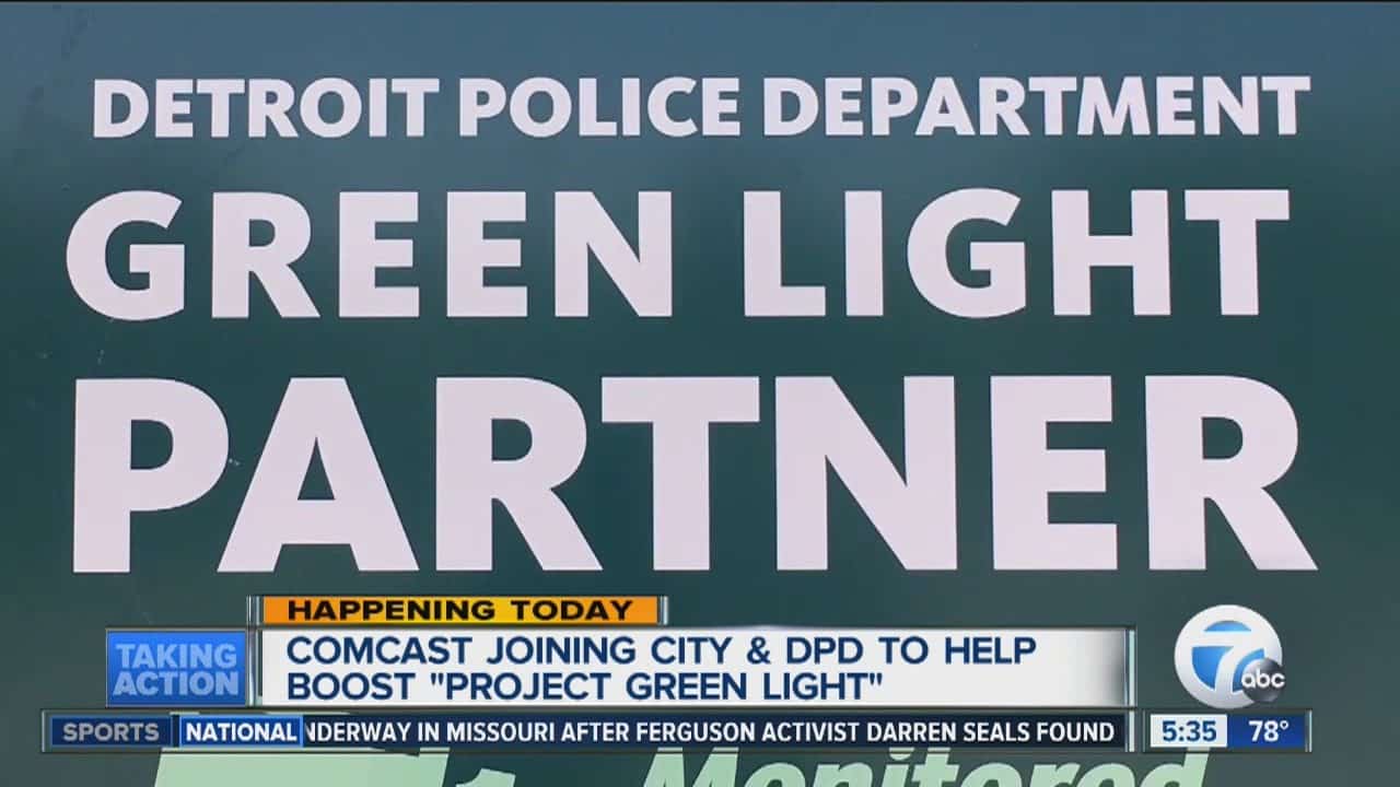 Detroit's Project Green Light: Battle Line Over Facial Recognition
